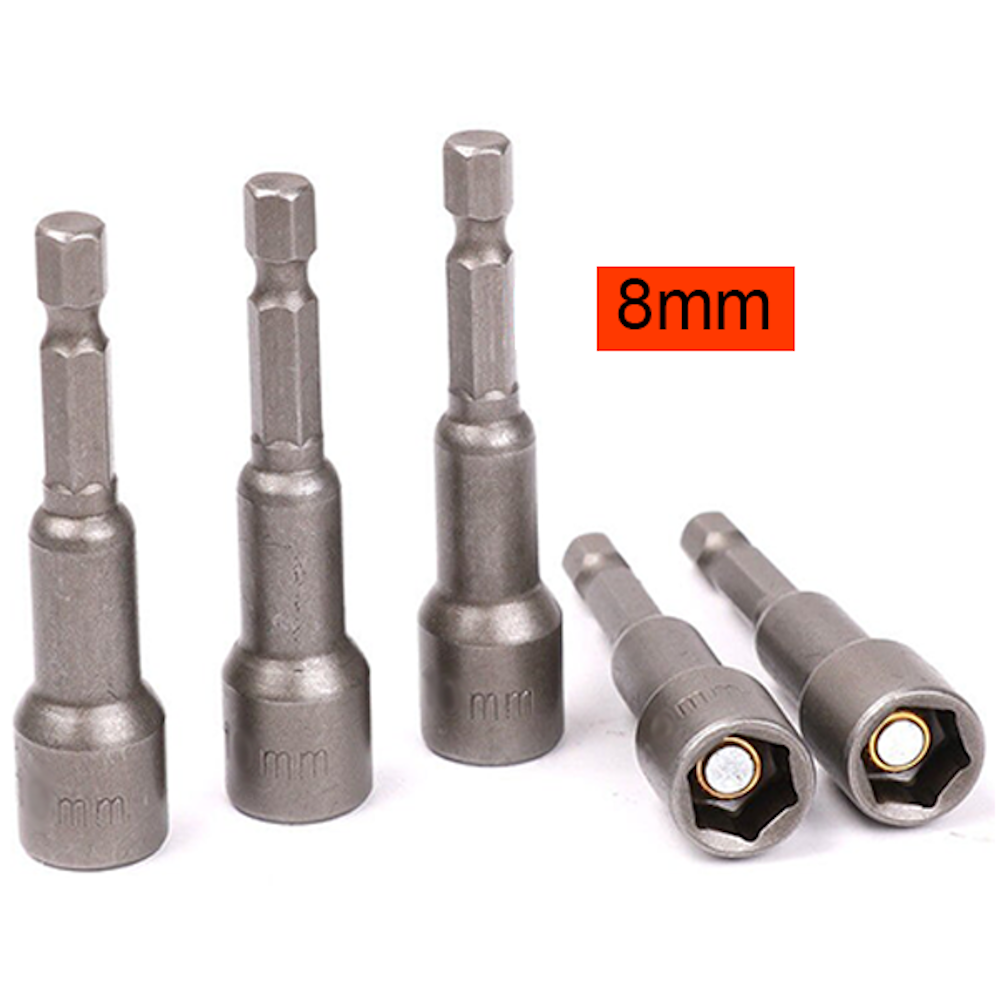 5 Piece Magnetic Hex Bit Set - Roofing Solutions │ EZDIY.co.za